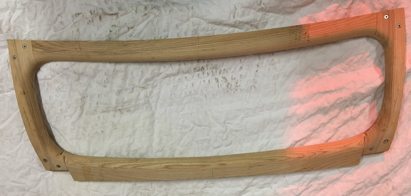 WB40 Rear Window Frame Late